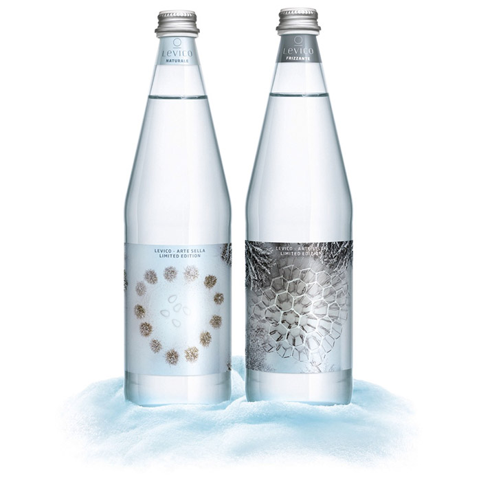 Levico Acque lancia “Il Senso della Neve”. La Limited edition 2018 ...