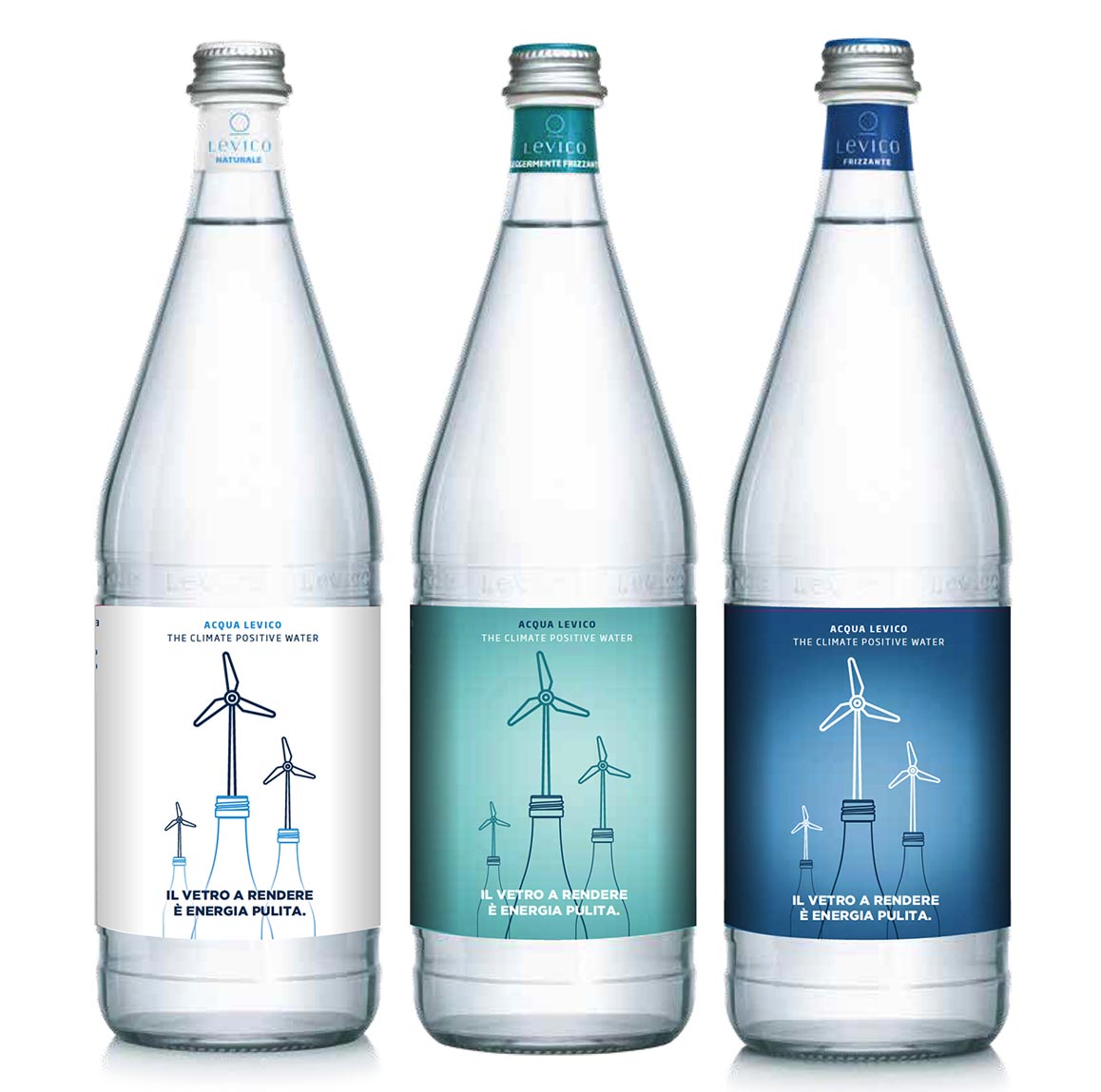 Il vetro a rendere è energia pulita. Le nuove etichette manifesto di ...