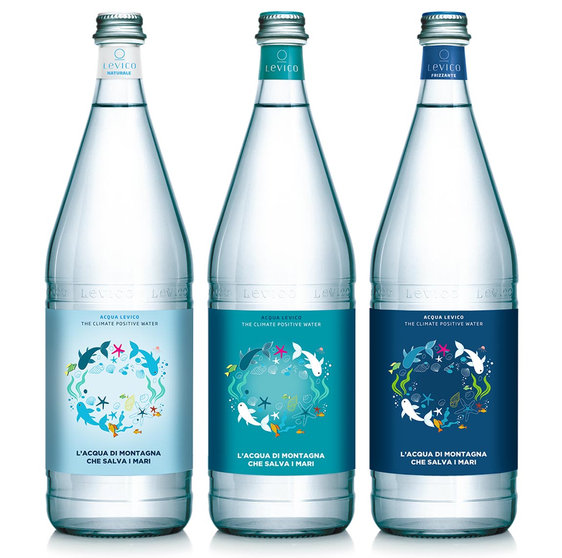 L’acqua di montagna che salva i mari. Le nuove etichette manifesto di ...