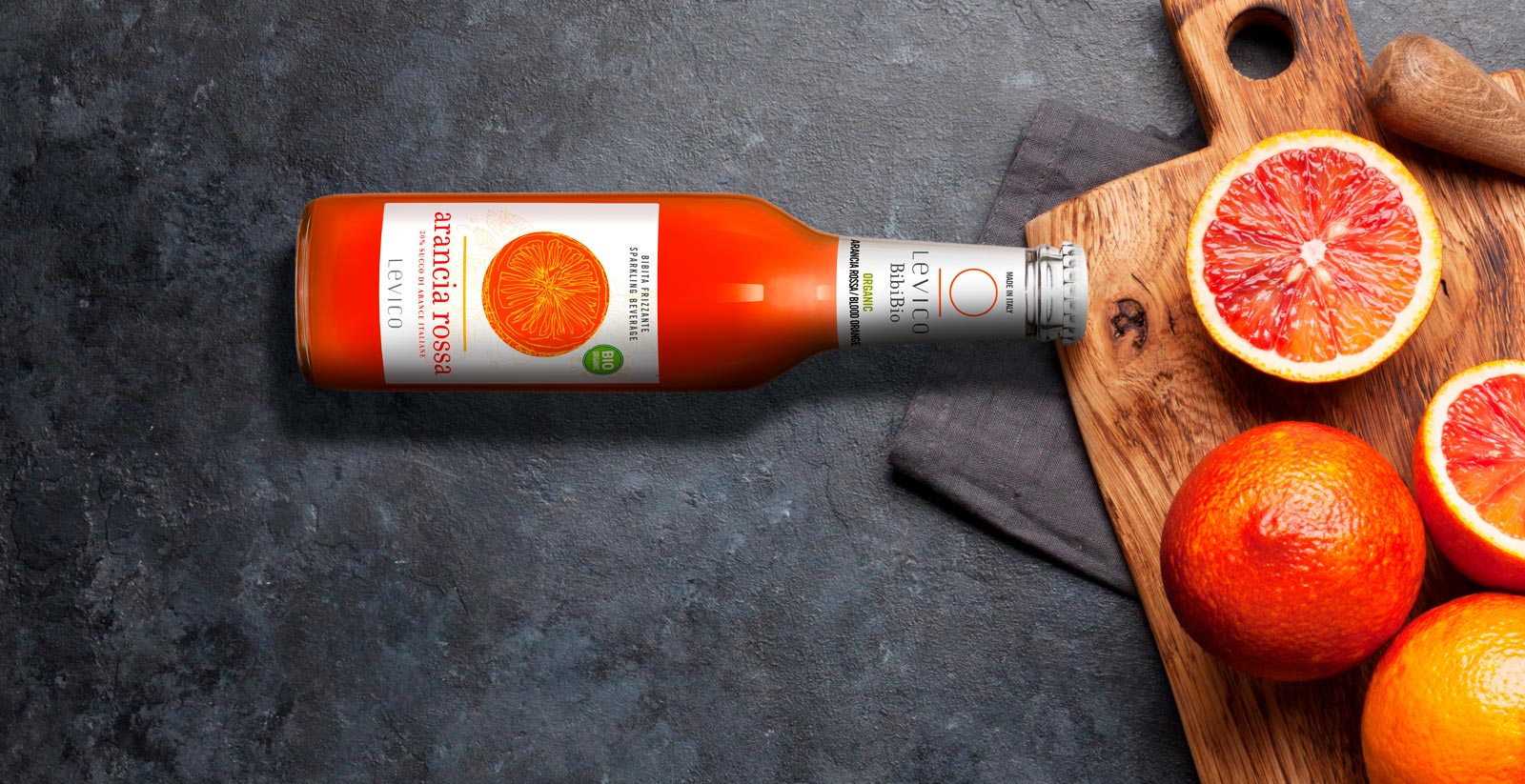 Italian red Orange for Home, Restaurants & Bars | Levico Waters